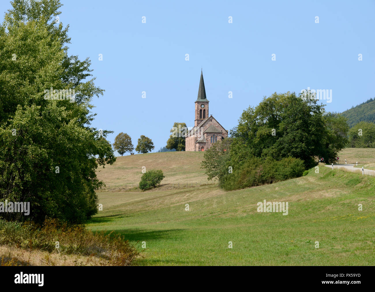 Old german church hi-res stock photography and images - Alamy