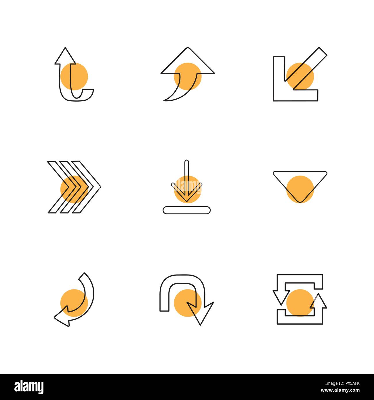 upload , download , back , arrows , directions , left , right , pointer ...