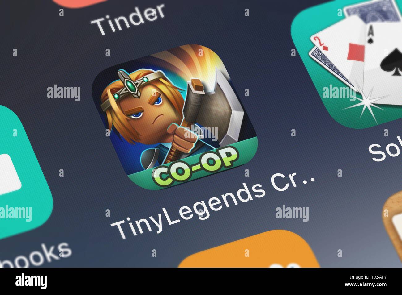 London, United Kingdom - October 19, 2018: Screenshot of the ...