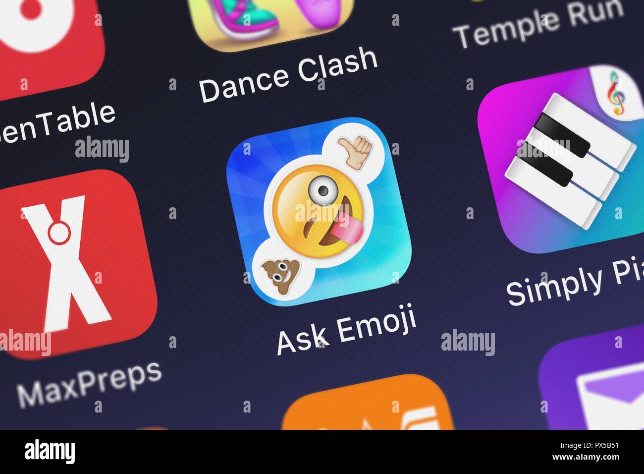 Ask emoji hi-res stock photography and images - Alamy