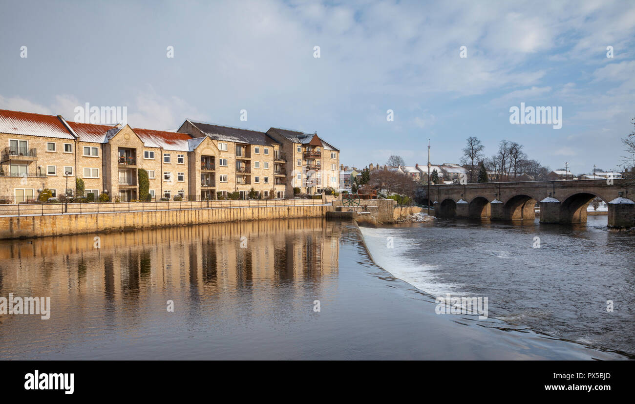 River wharfe at wetherby High Resolution Stock Photography and Images ...