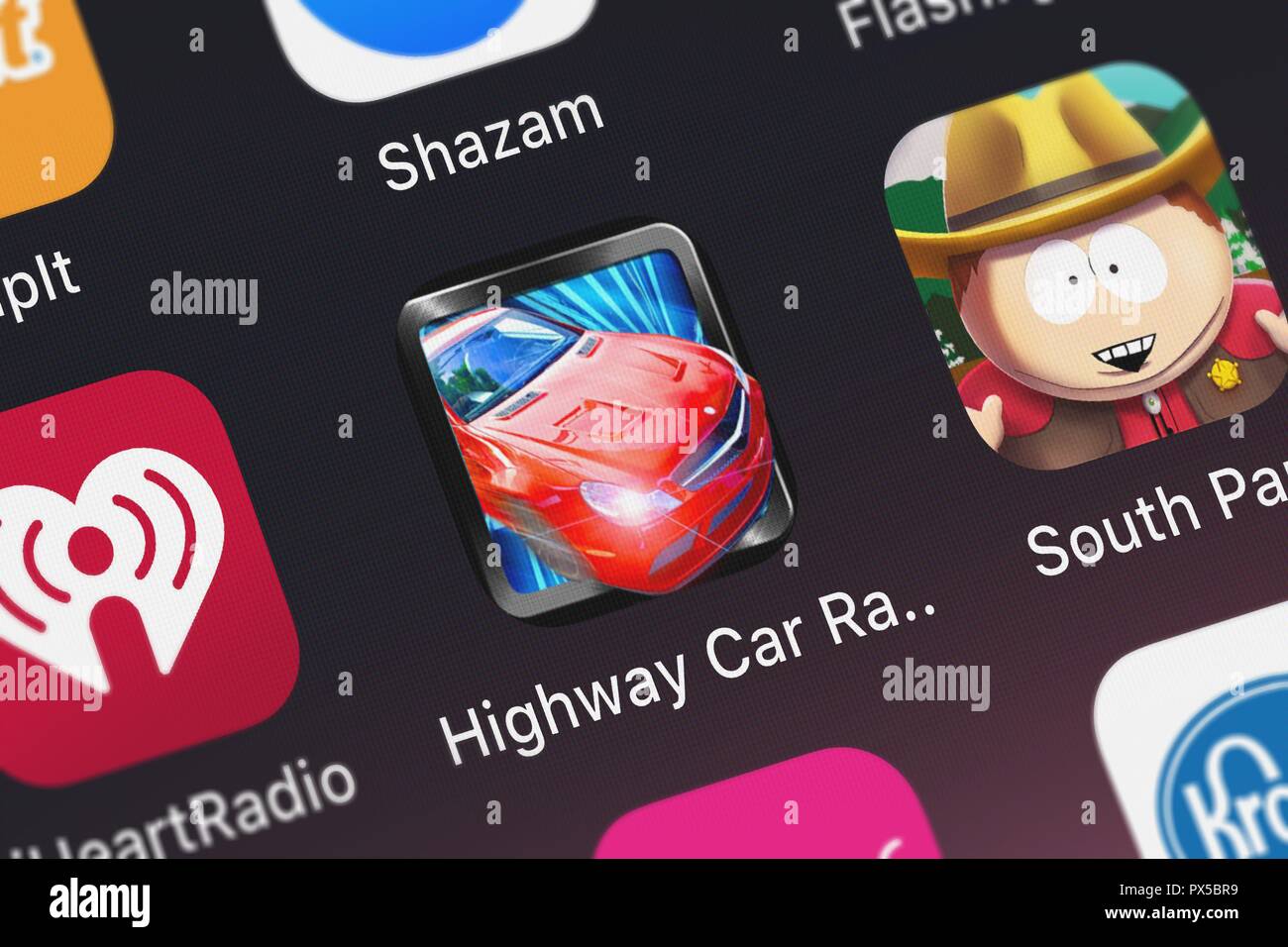 Highway car racing 3d nitro hi-res stock photography and images - Alamy