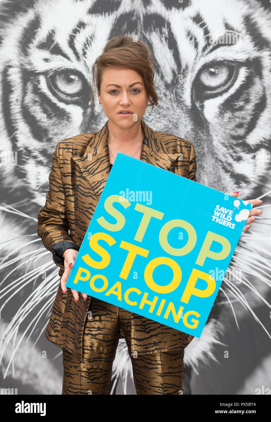 Actress and Save Wild Tigers ambassador, Jaime Winstone and 17 high ...