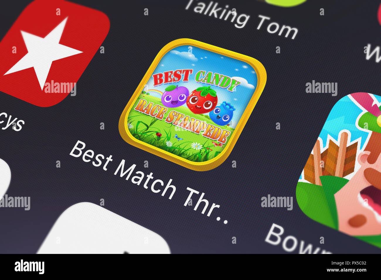 Best match three candy race stampede free arcade kids game hi-res stock ...