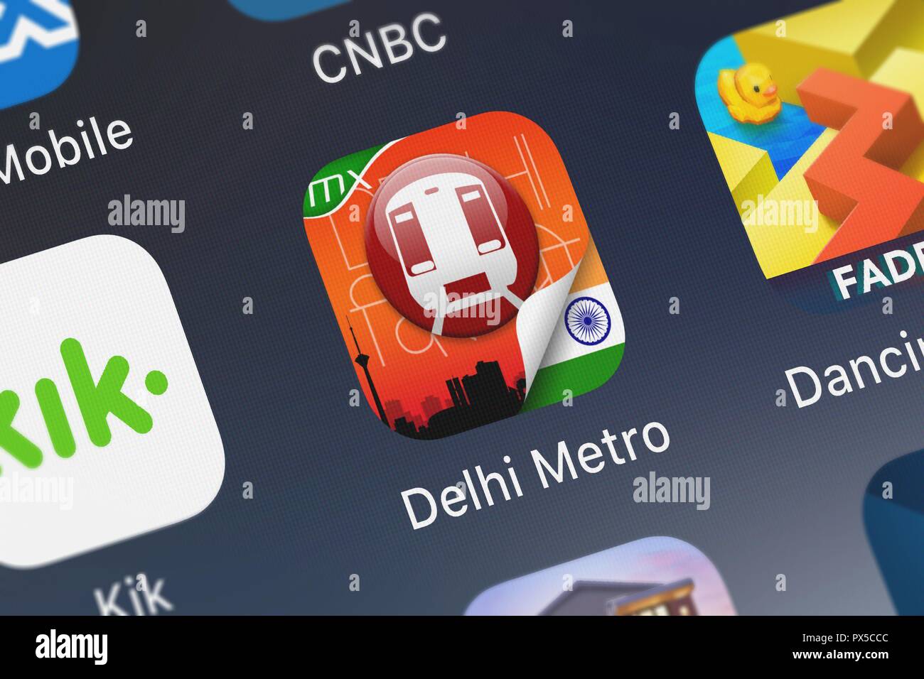 Delhi metro map hi-res stock photography and images - Alamy