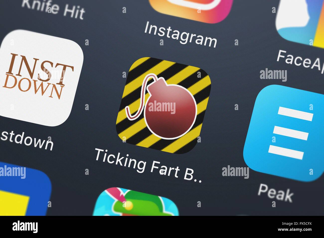 Ticking fart bomb hi-res stock photography and images - Alamy