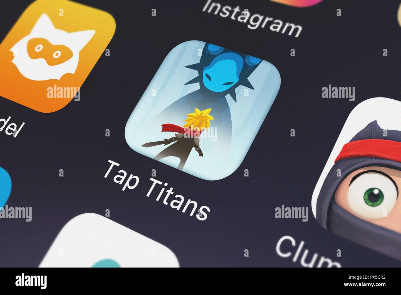 Tap titans hi-res stock photography and images - Alamy