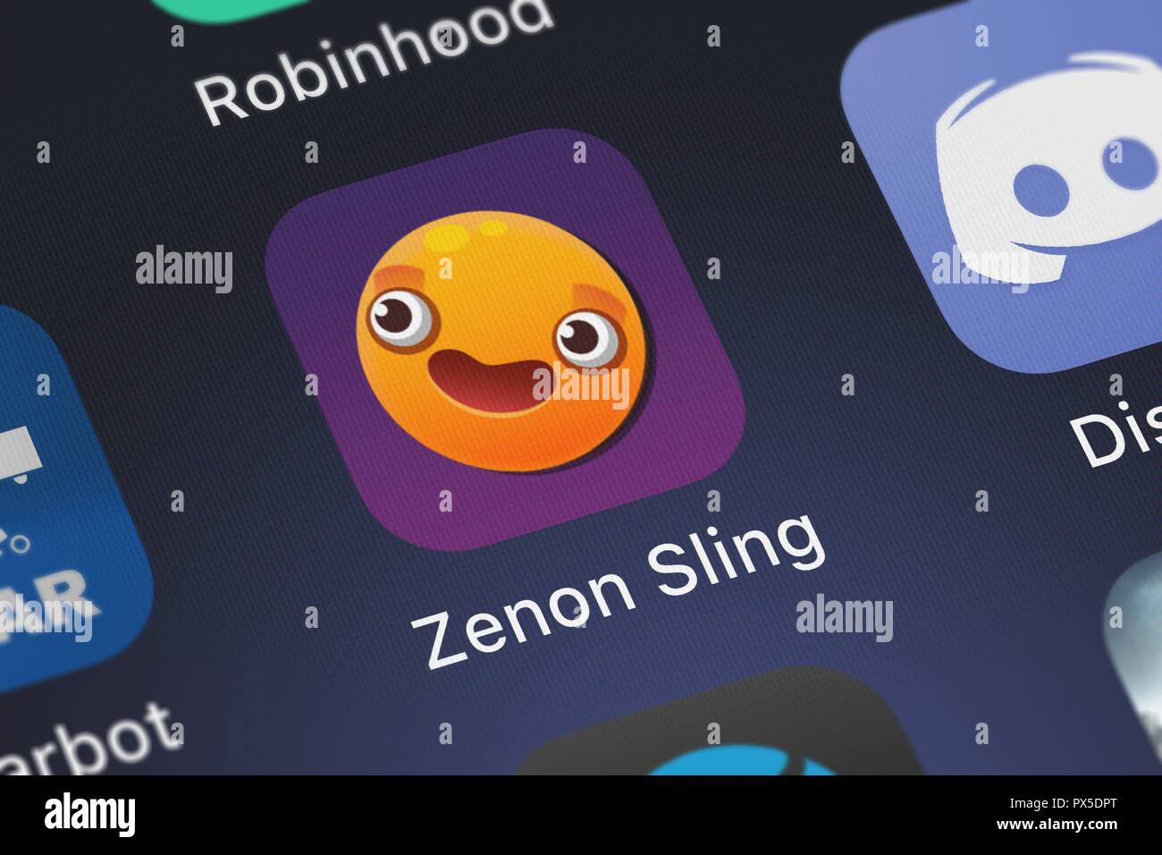 Zenon sling hi-res stock photography and images - Alamy