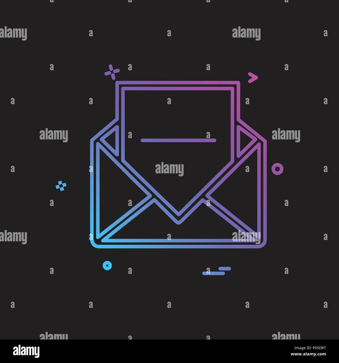 Letter icon design vector Stock Vector Image & Art - Alamy