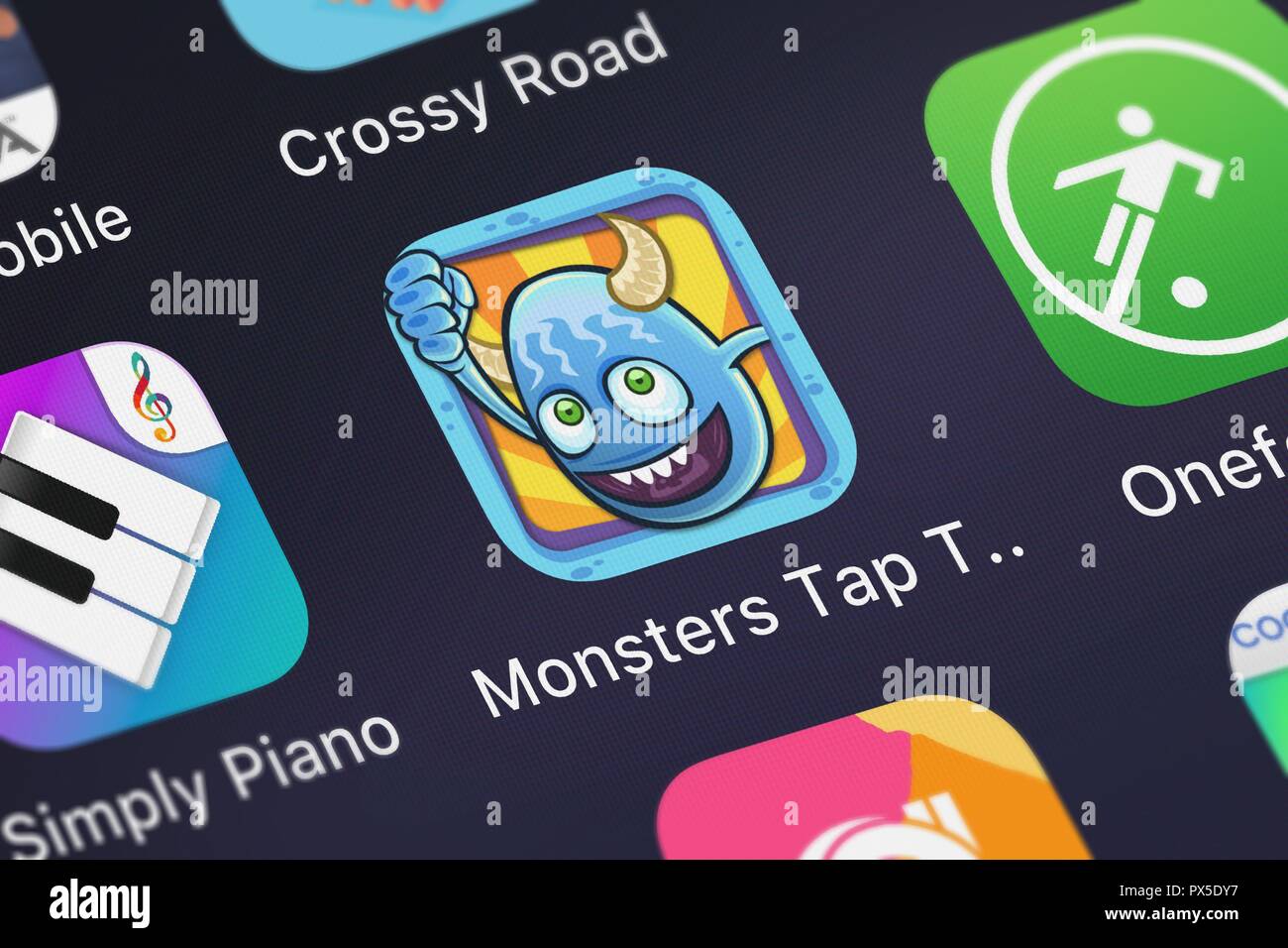 Monsters tap tap music battle university hi-res stock photography and ...