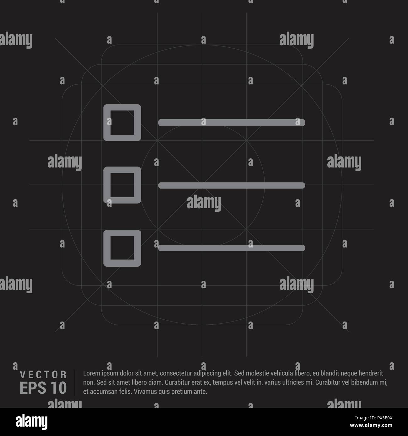 Align text icon Stock Vector Image & Art - Alamy