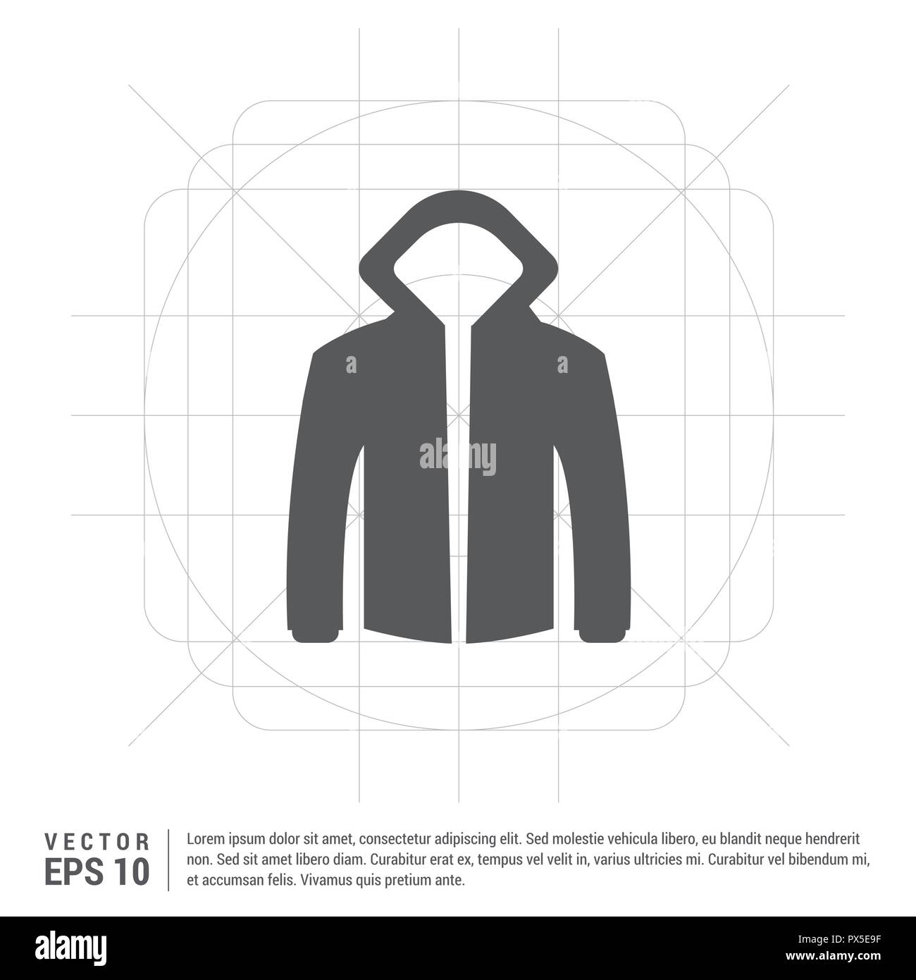 Hooded look Stock Vector Images - Alamy