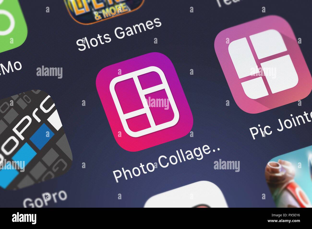 London, United Kingdom - October 19, 2018: Screenshot of Alan Cushway's ...