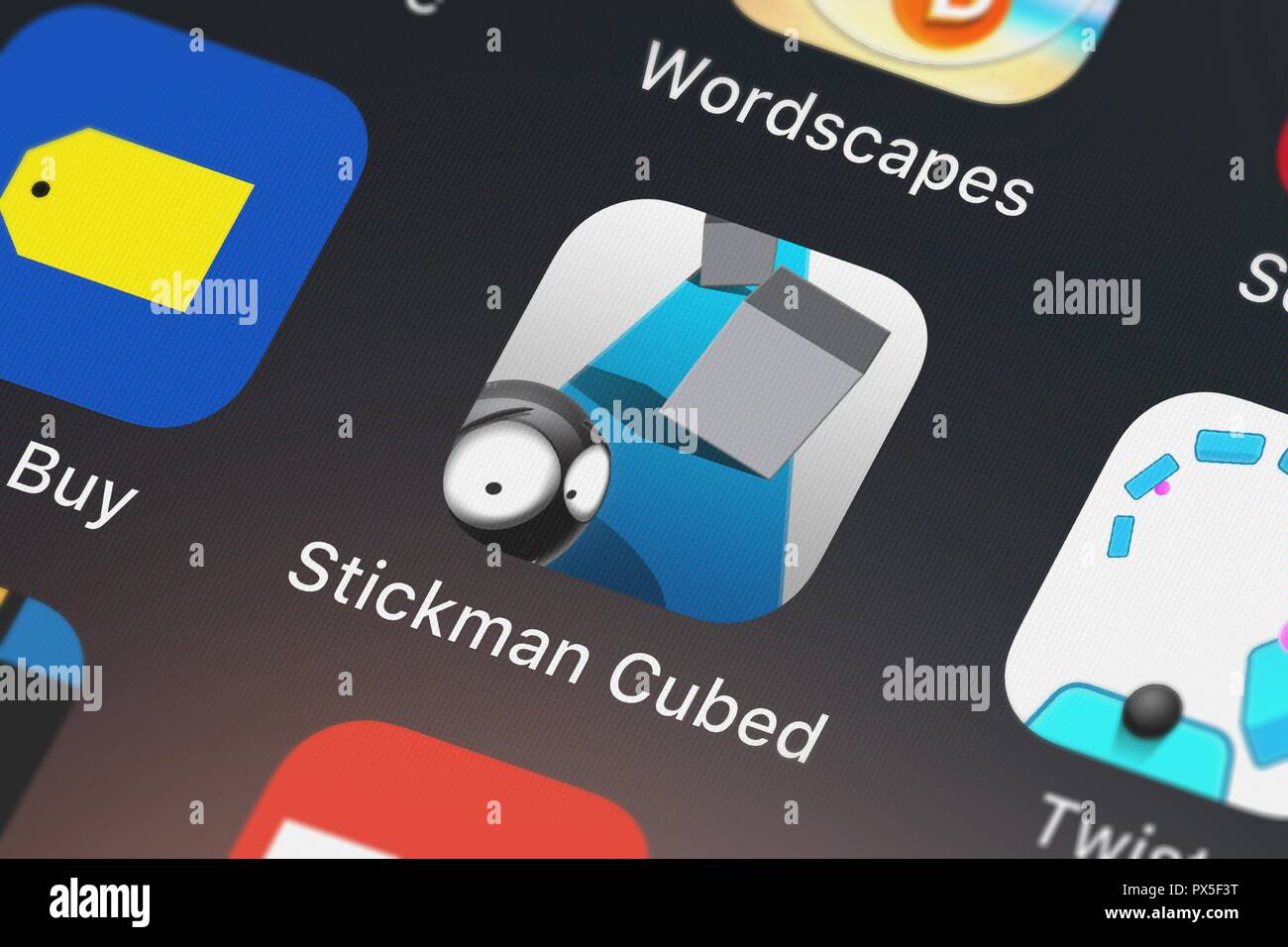 Stickman cubed hi-res stock photography and images - Alamy