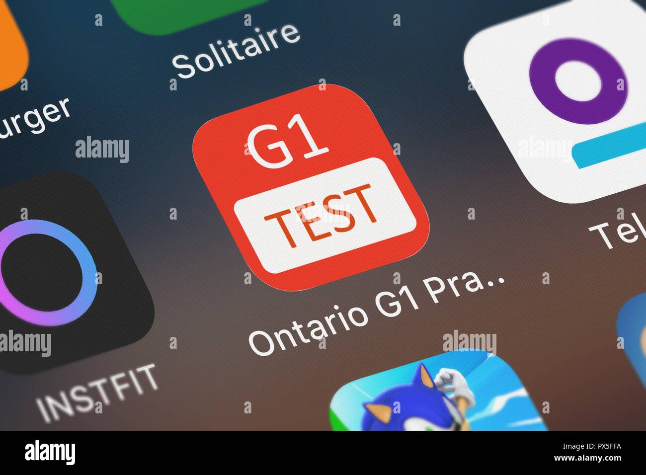 Ontario g1 practice test hi-res stock photography and images - Alamy