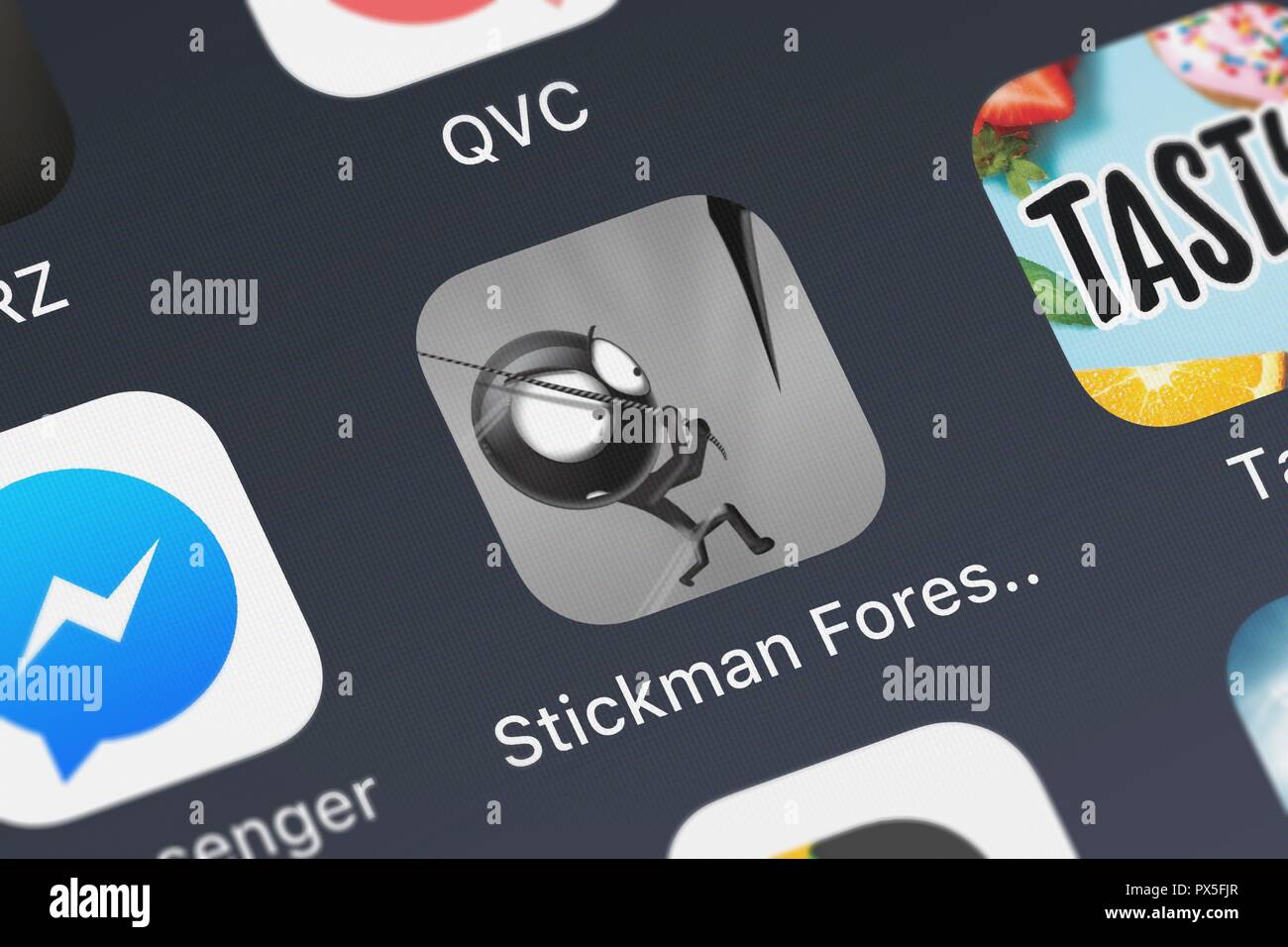 Stickman forest swing hi-res stock photography and images - Alamy