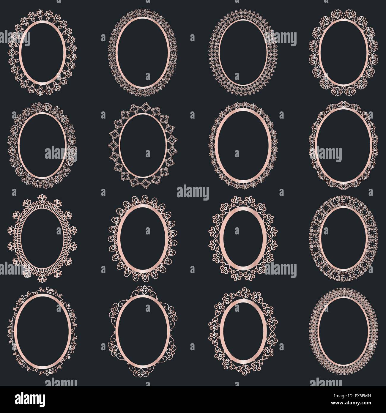 Carved borders Stock Vector Images - Alamy