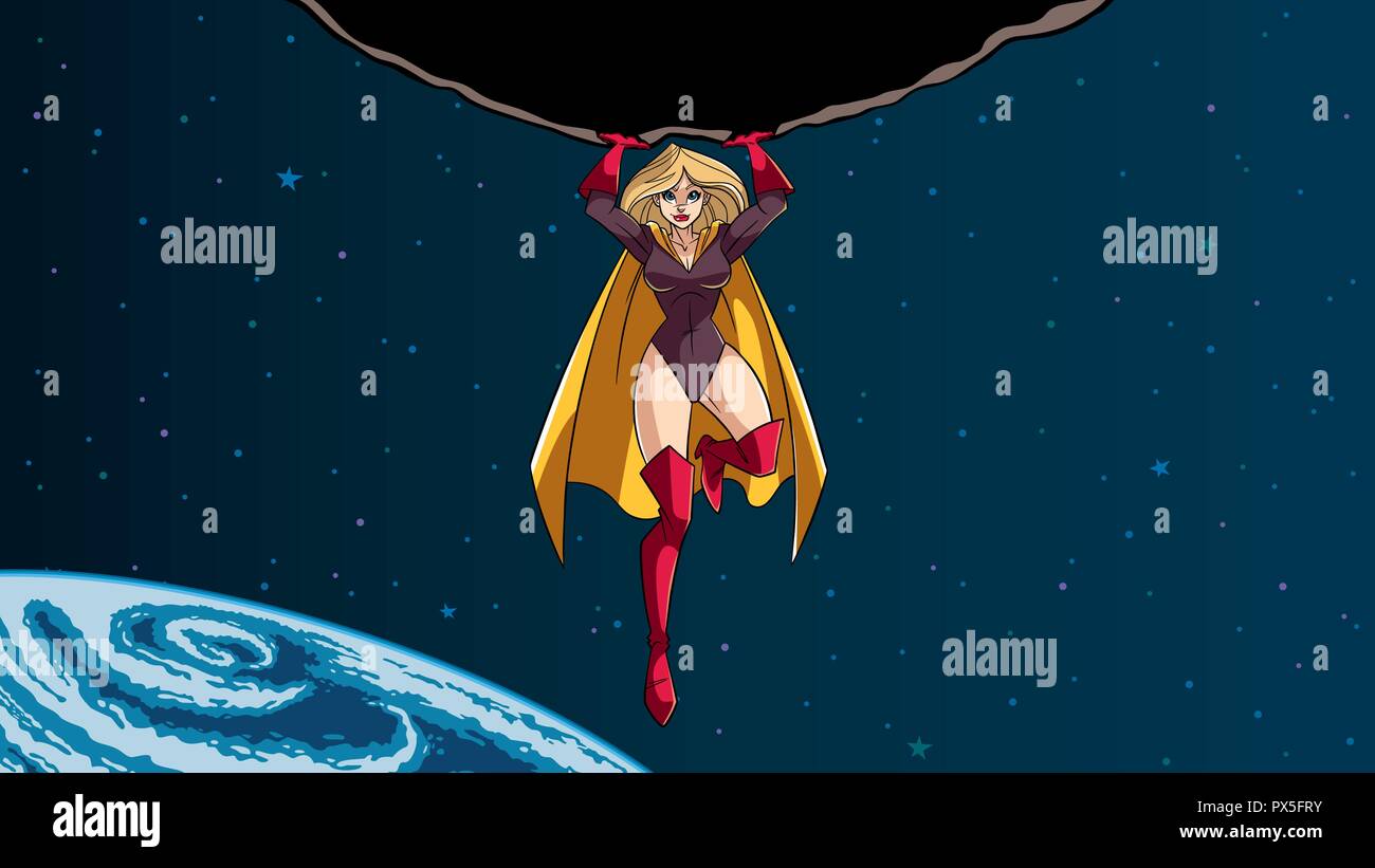 Earth meteorite in space Stock Vector Images - Alamy