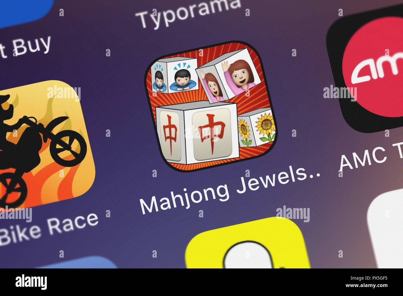 Mahjong jewels 3d hi-res stock photography and images - Alamy