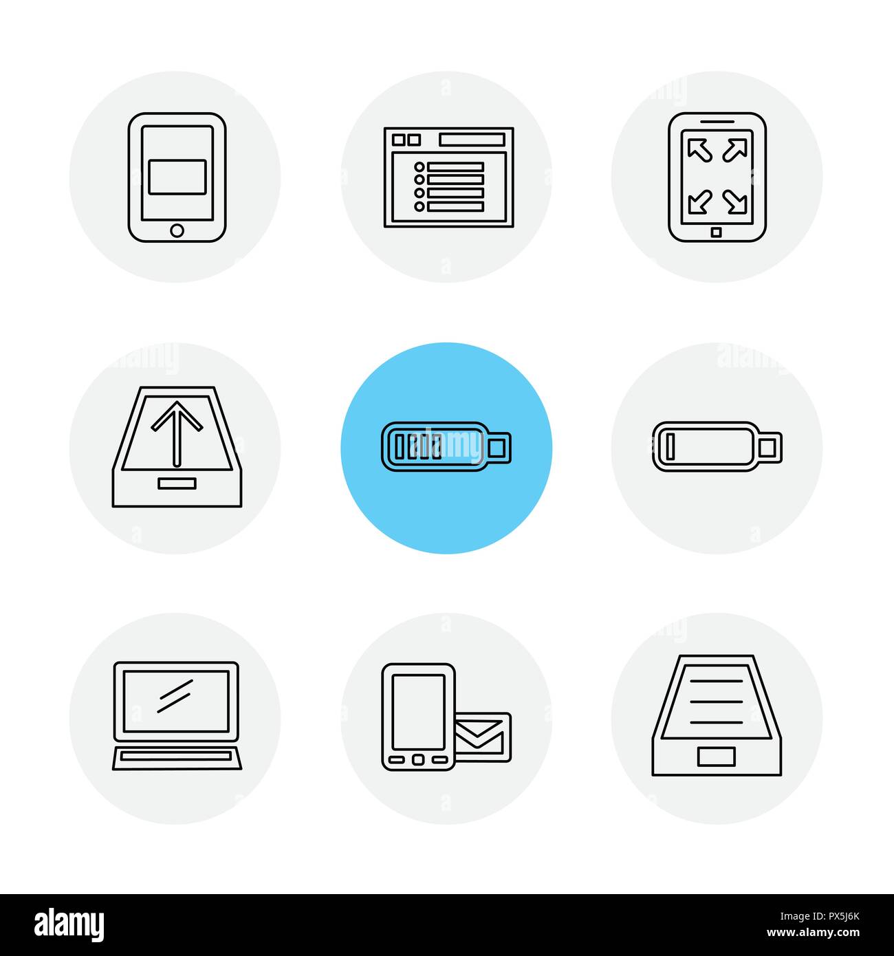 battery , wifi , network , infrared , signals , web , user interface ...