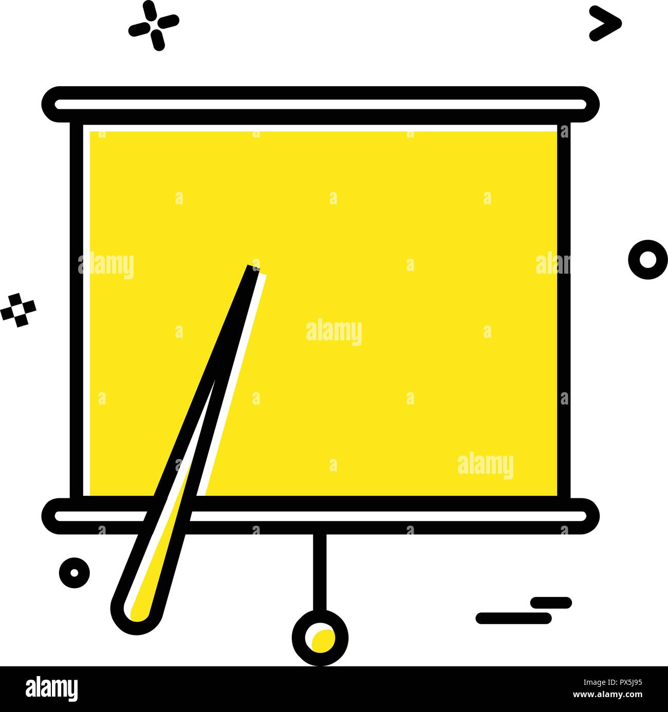 project chart office icon vector design Stock Vector Image & Art - Alamy