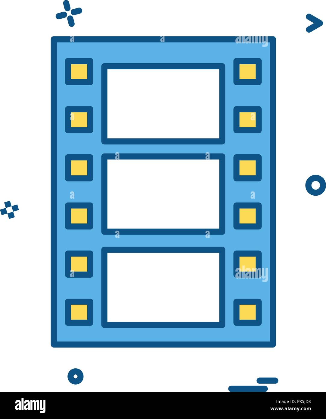 Film icon design vector Stock Vector Image & Art - Alamy