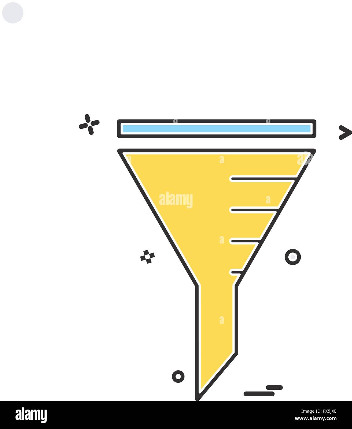 filter icon vector design Stock Vector Image & Art - Alamy