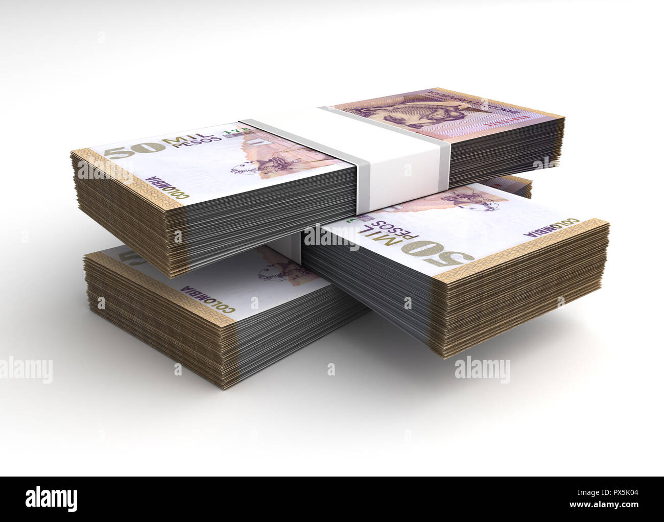 Colombia peso currency sign hi-res stock photography and images - Alamy