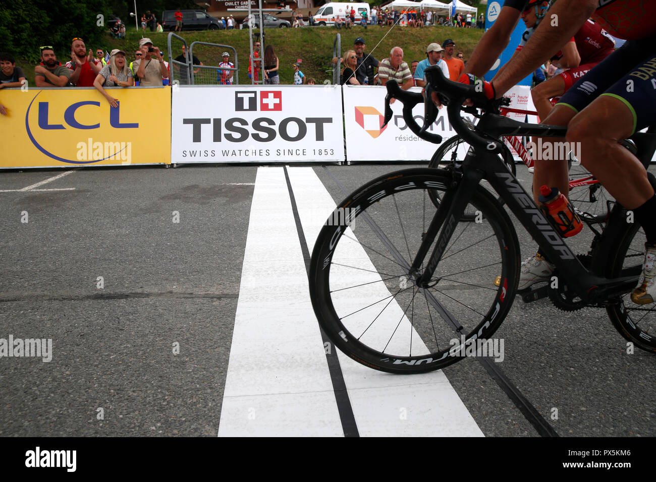 Cycling Race Finish Line