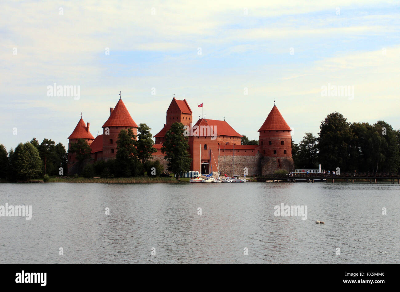 Trakai castle lake galve lithuania hi-res stock photography and images ...
