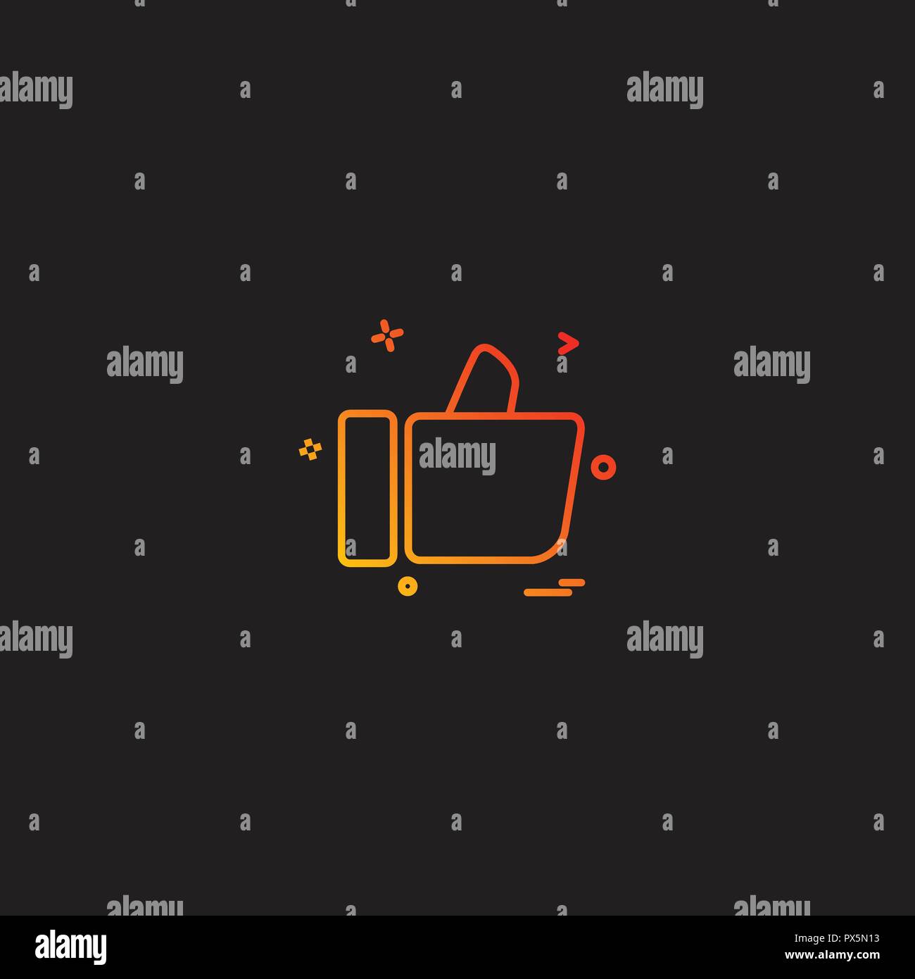 Like icon design vector Stock Vector Image & Art - Alamy