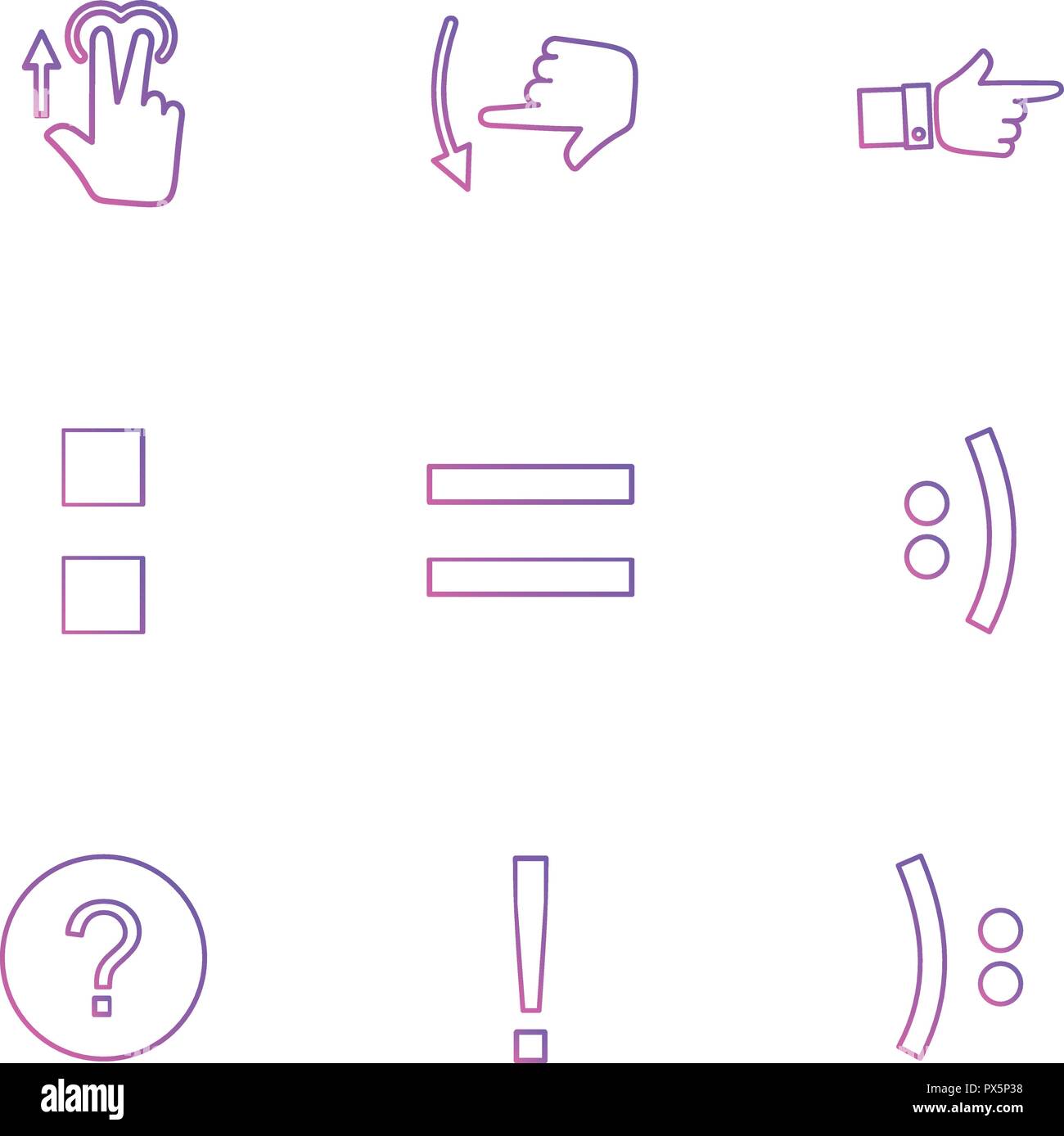 maths , emoji , equals , hands , pointer , arrows , directions , signs , ui , user interface ...