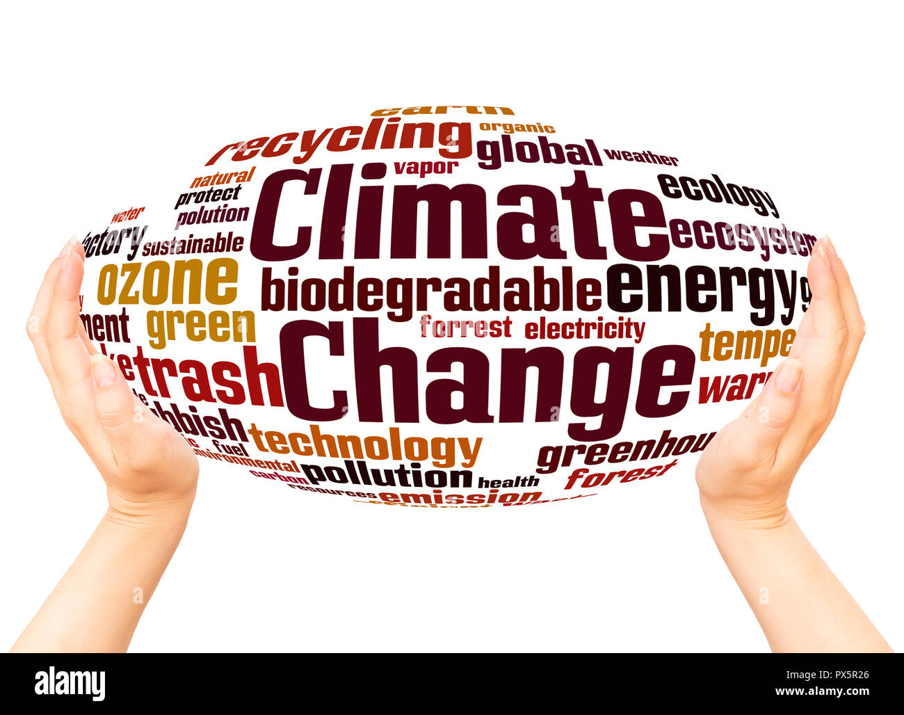 Climate change word cloud concept hi-res stock photography and images ...