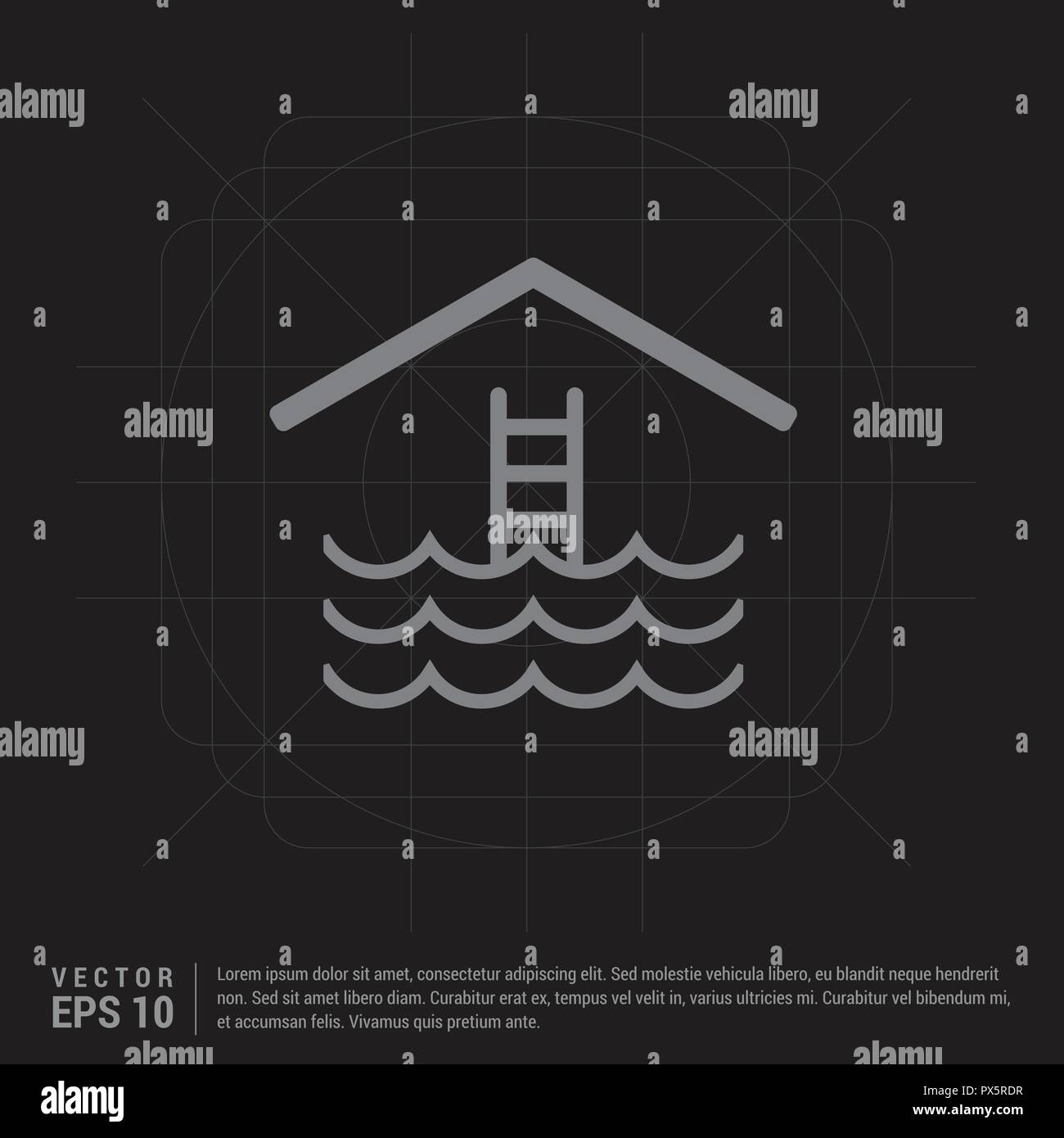 Sea water swimming pools Stock Vector Images - Alamy