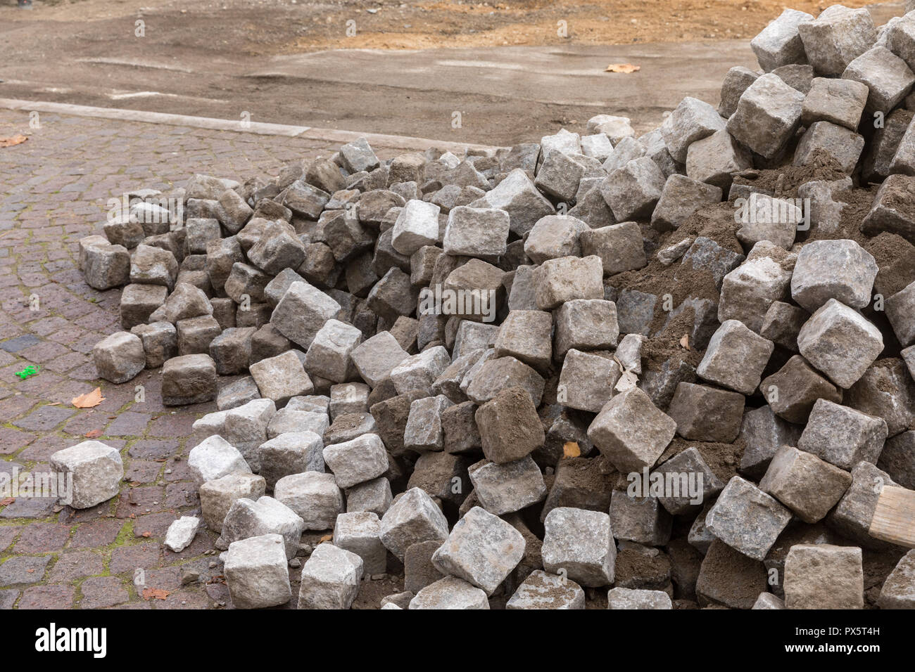 Pile of cobbles hi-res stock photography and images - Alamy
