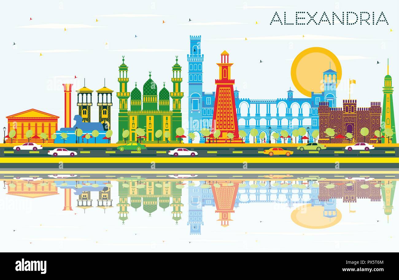 Alexandria egypt skyline cityscape hi-res stock photography and images ...