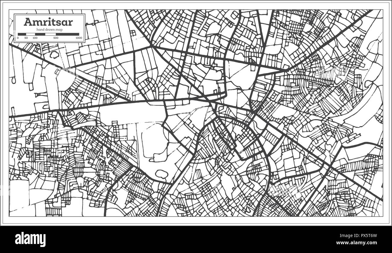 Amritsar Map Hd