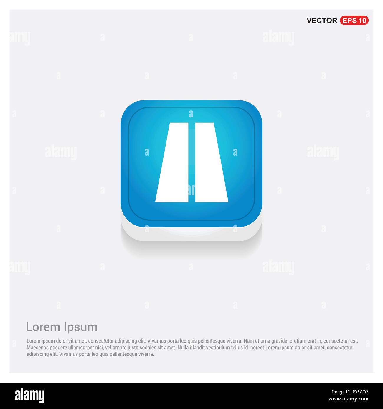 Highway railing Stock Vector Images - Alamy