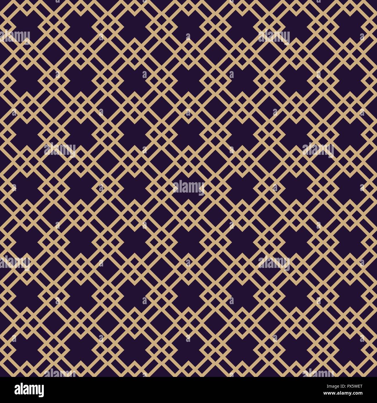 Vector seamless pattern. Modern stylish texture. Repeating geometric background. Linear graphic ...
