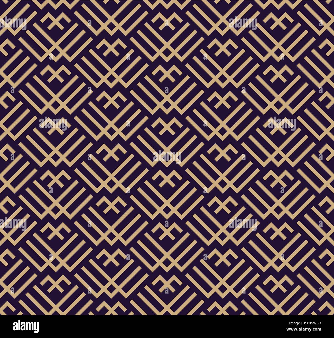 Vector seamless pattern. Modern stylish texture. Repeating geometric ...