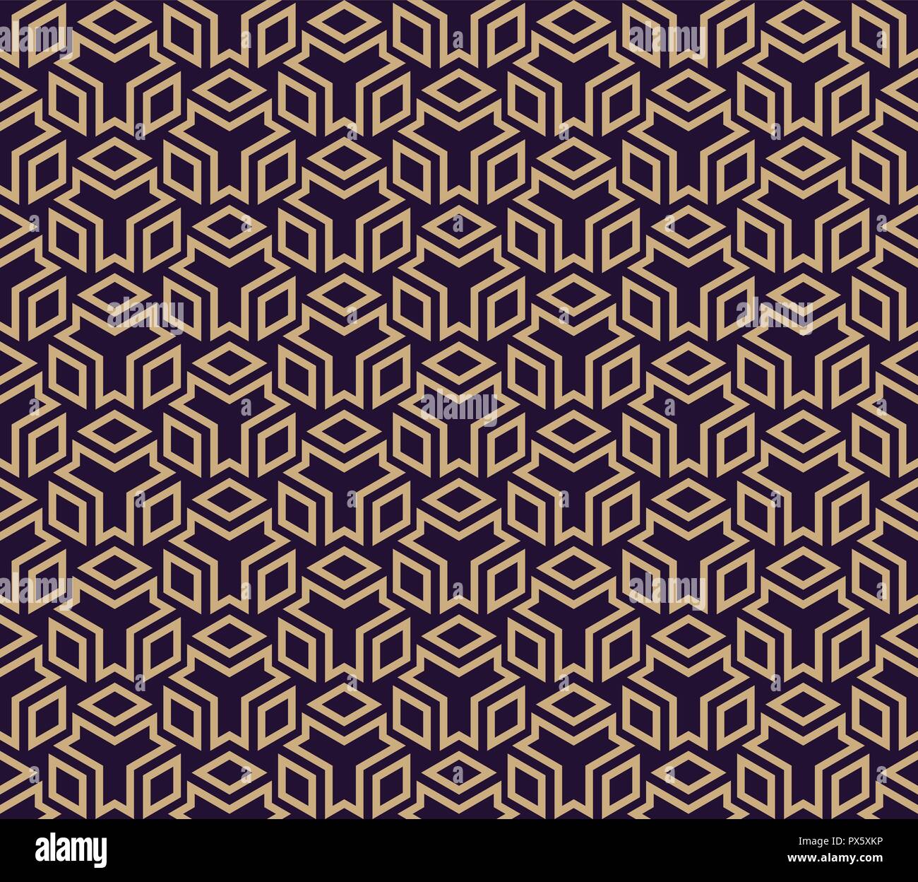 Vector seamless pattern. Modern stylish texture. Repeating geometric ...