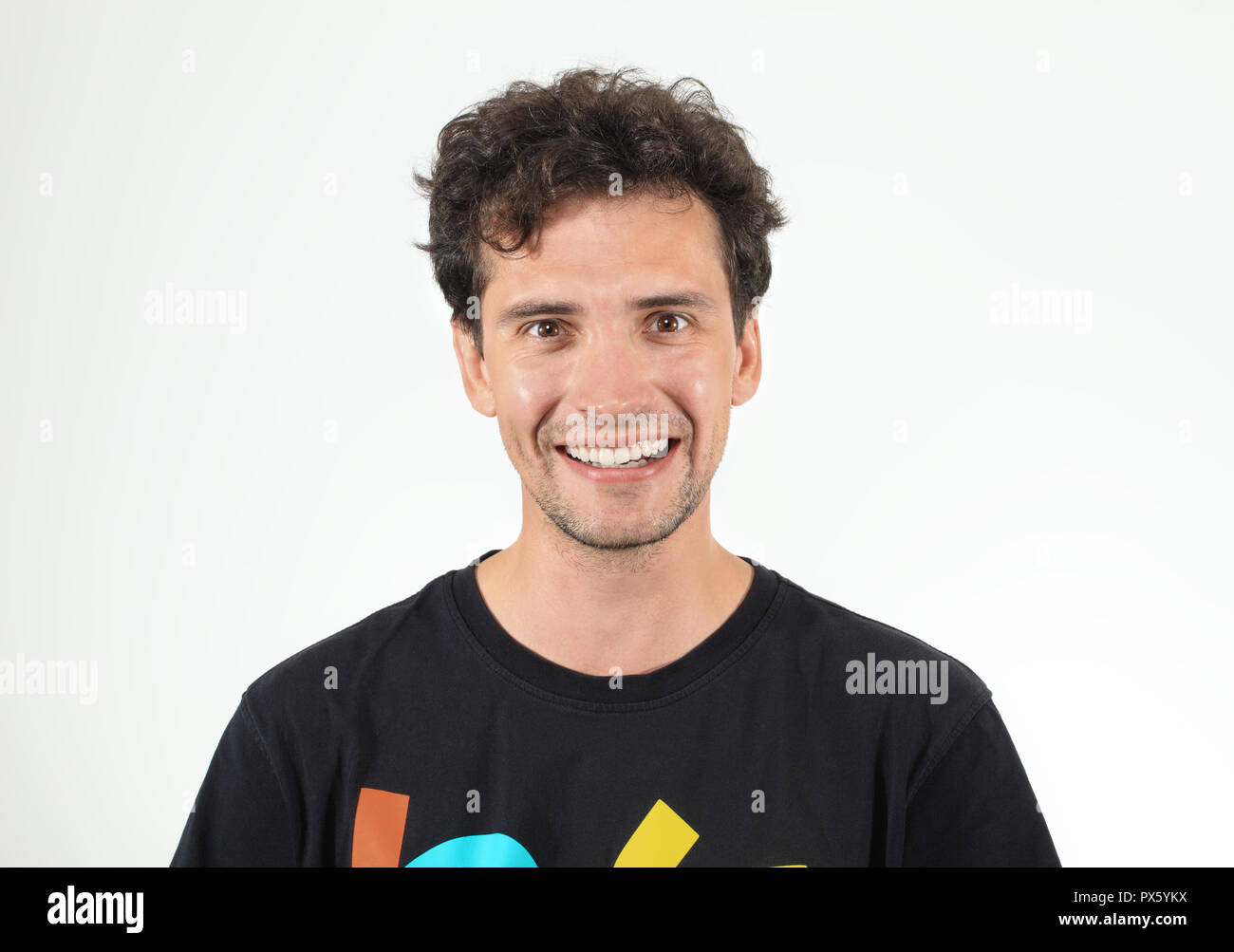 Nice smiling man Stock Photo - Alamy