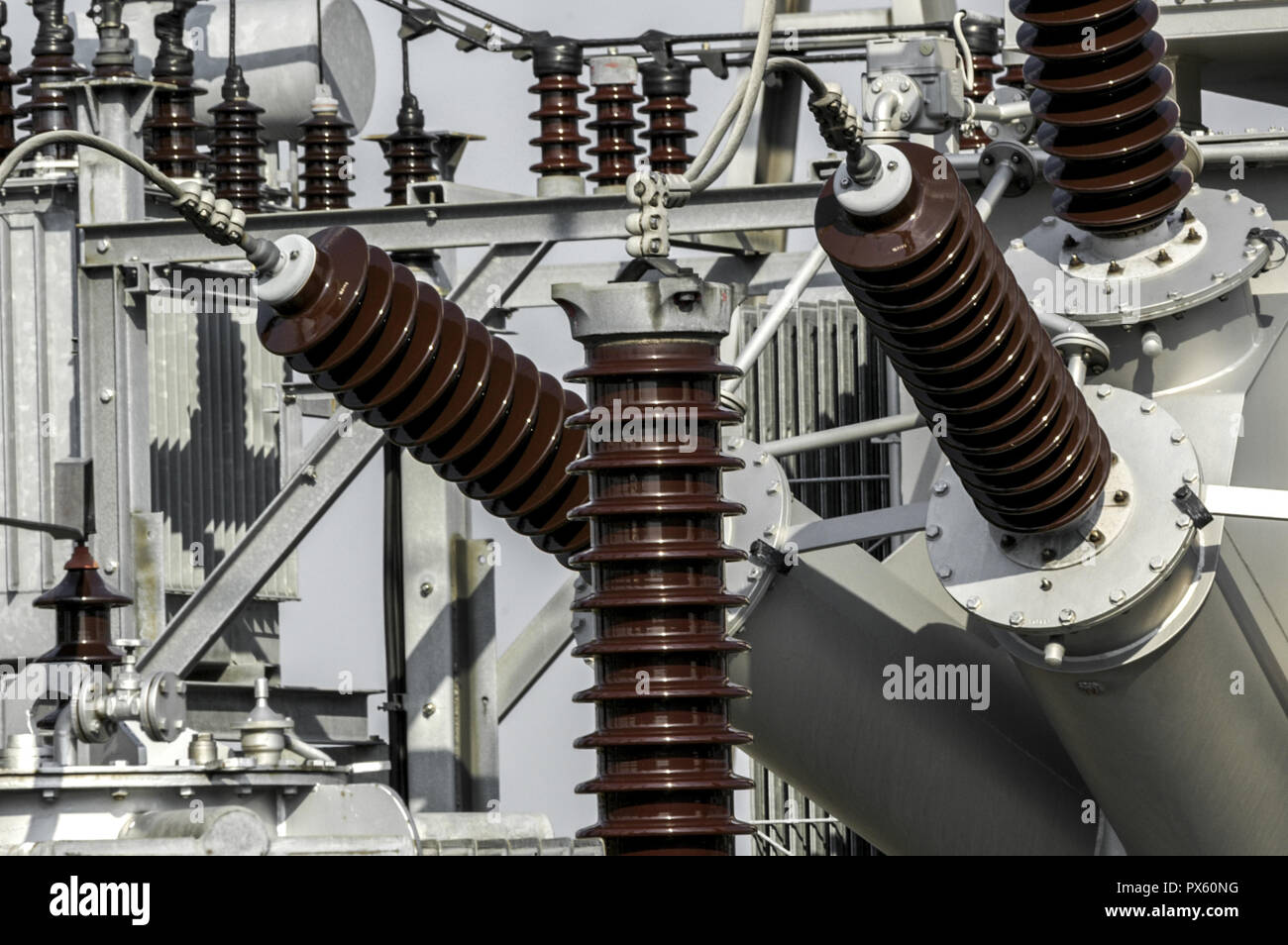 Electric power facility Stock Photo - Alamy