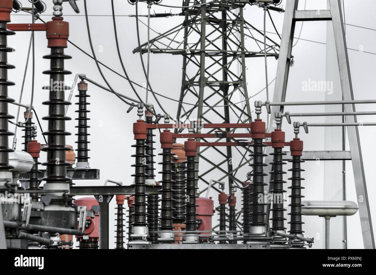 Electric power facility Stock Photo - Alamy
