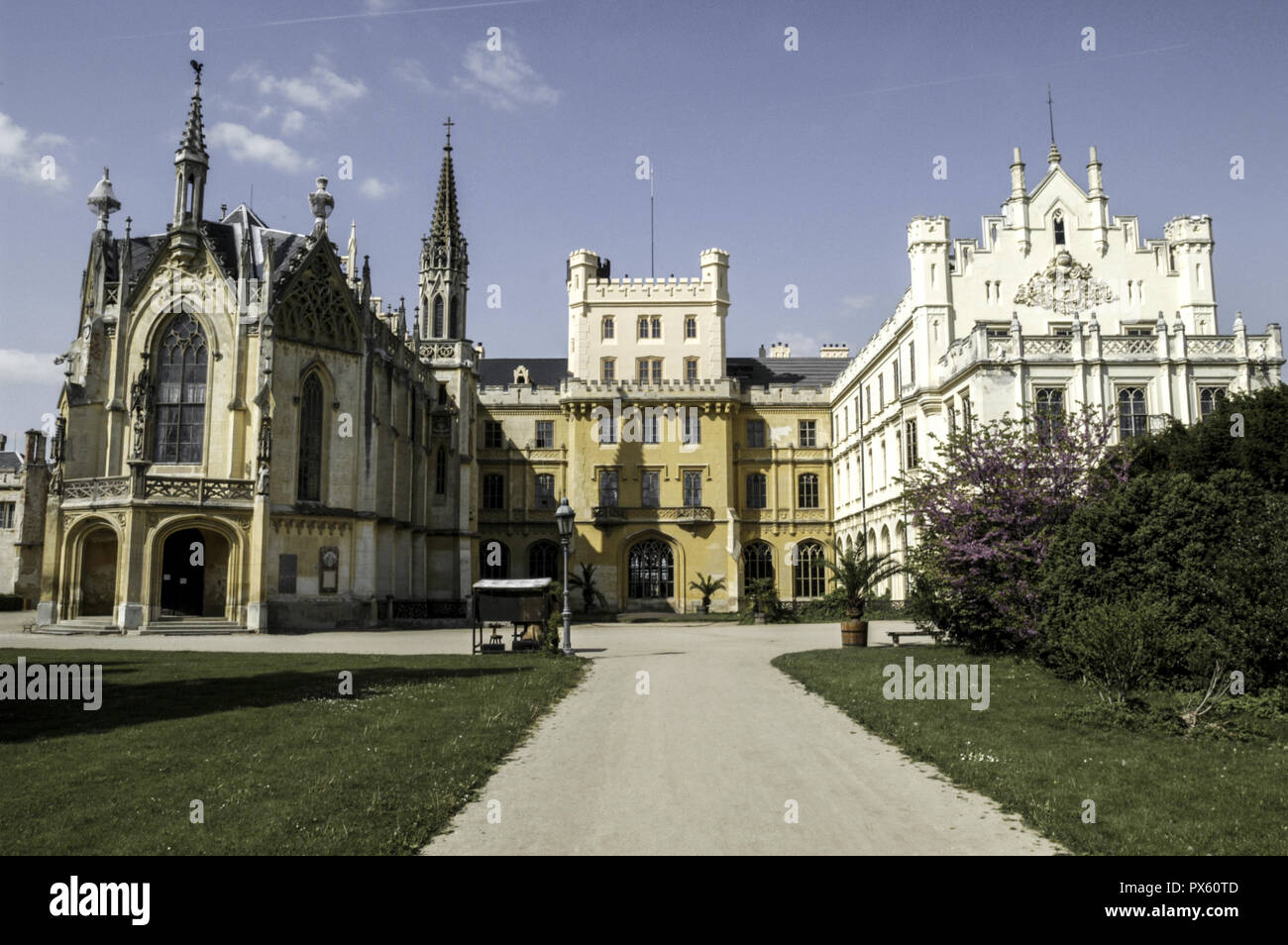 UNESCO World Heritage, Lednice, castle, Czech Republic, Southern Morava ...