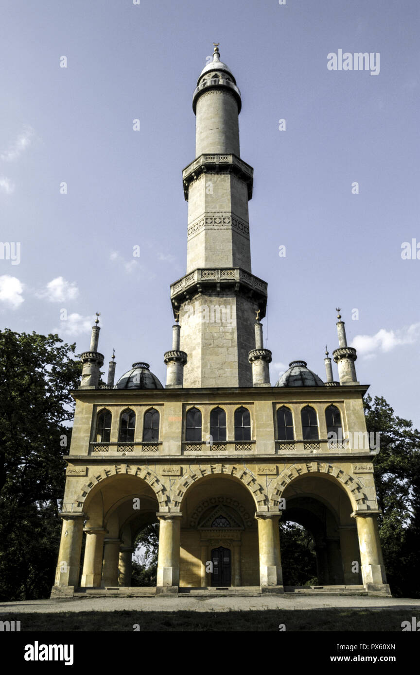UNESCO World Heritage, Lednice, landscape garden, Czech Republic ...