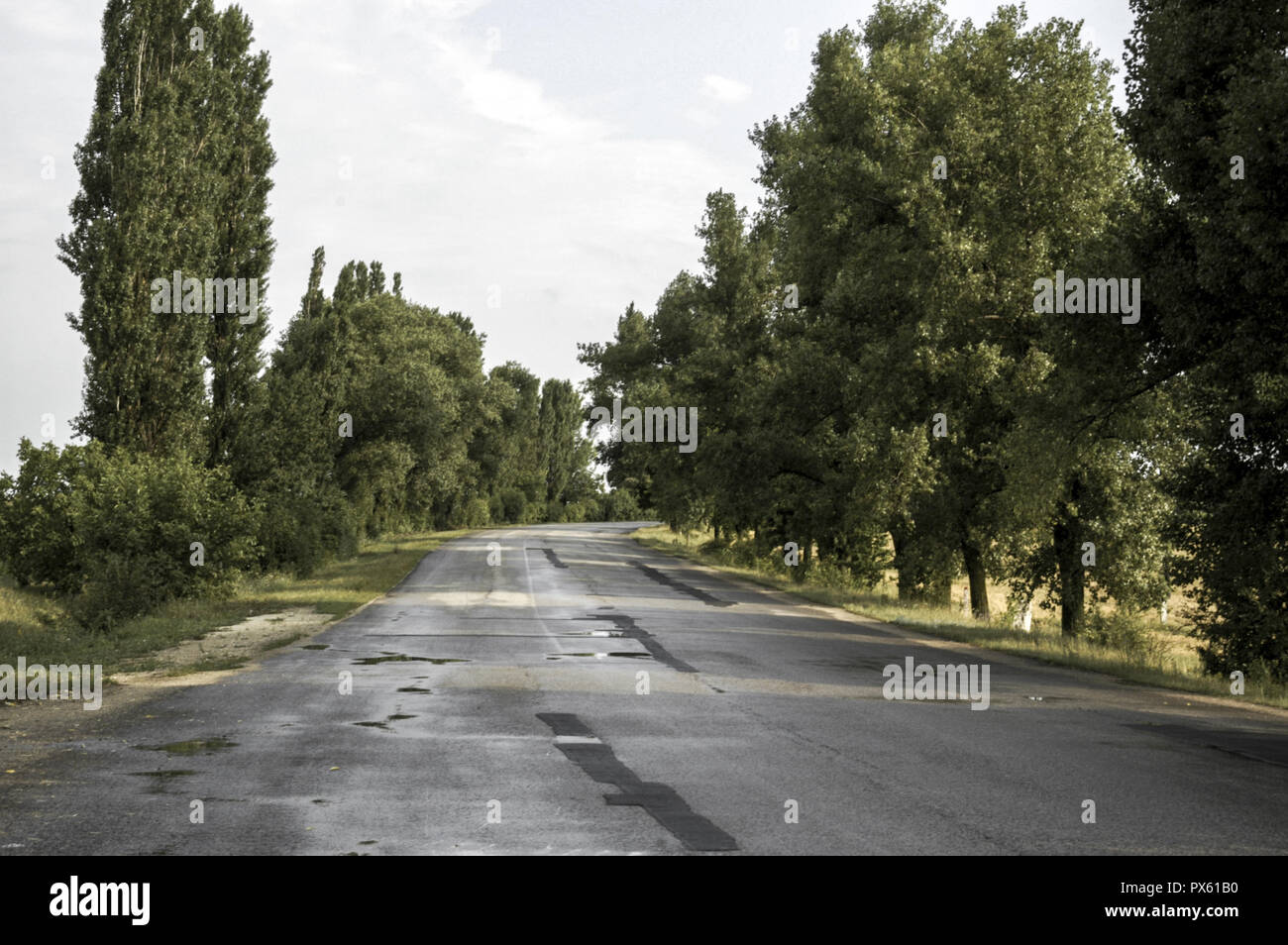 Moldova, highway M14, Northern Moldova Stock Photo - Alamy