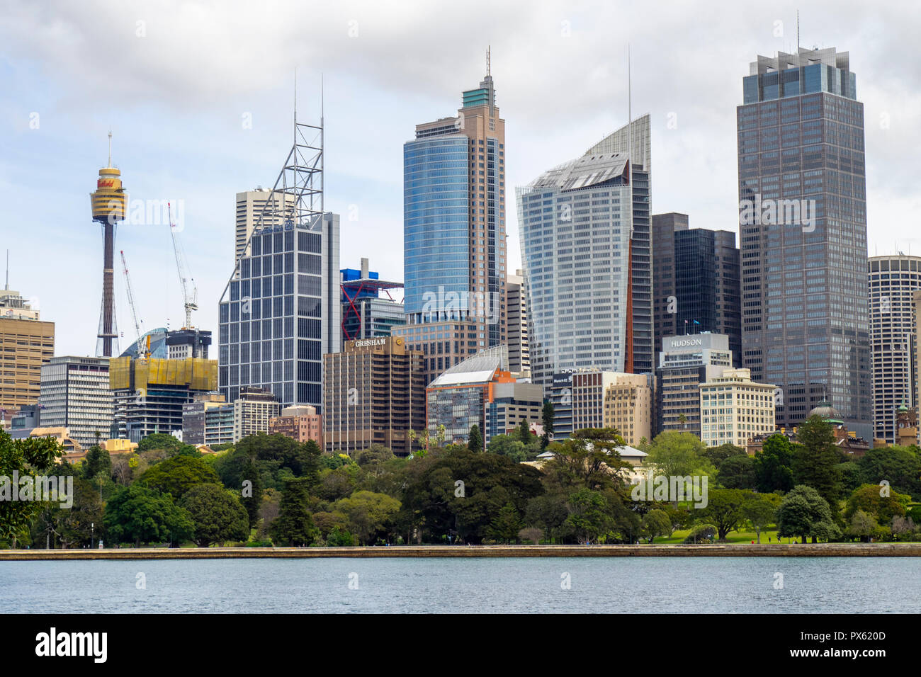 Office buildings towers and skyscrapers of CBD Sydney NSW Australia ...