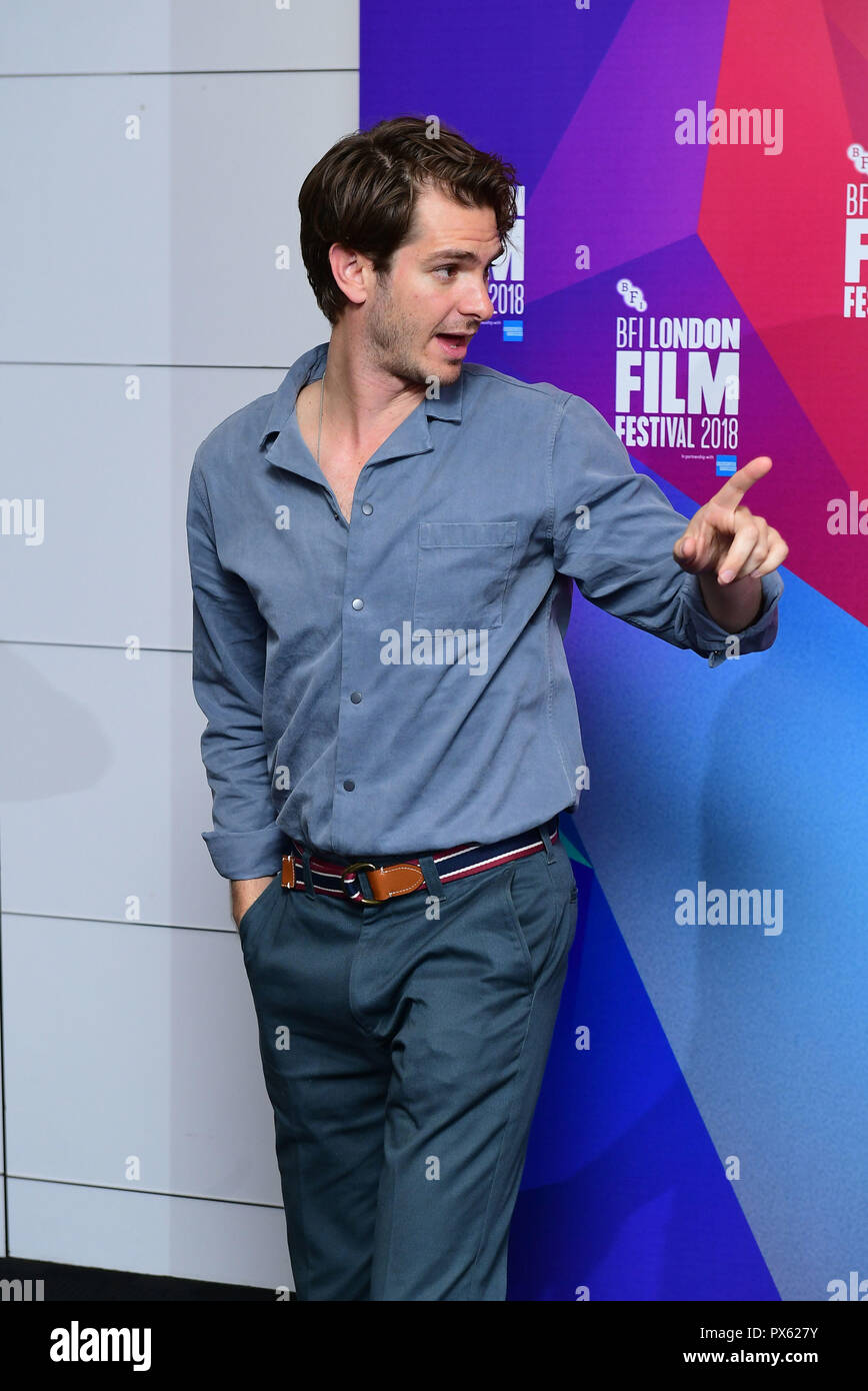 Andrew Garfield attending the Benjamin Premiere as part of the BFI ...