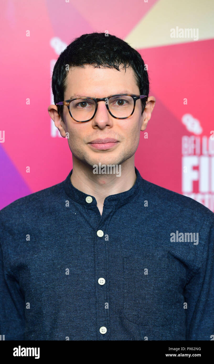 Simon Amstell attending the Benjamin Premiere as part of the BFI London ...